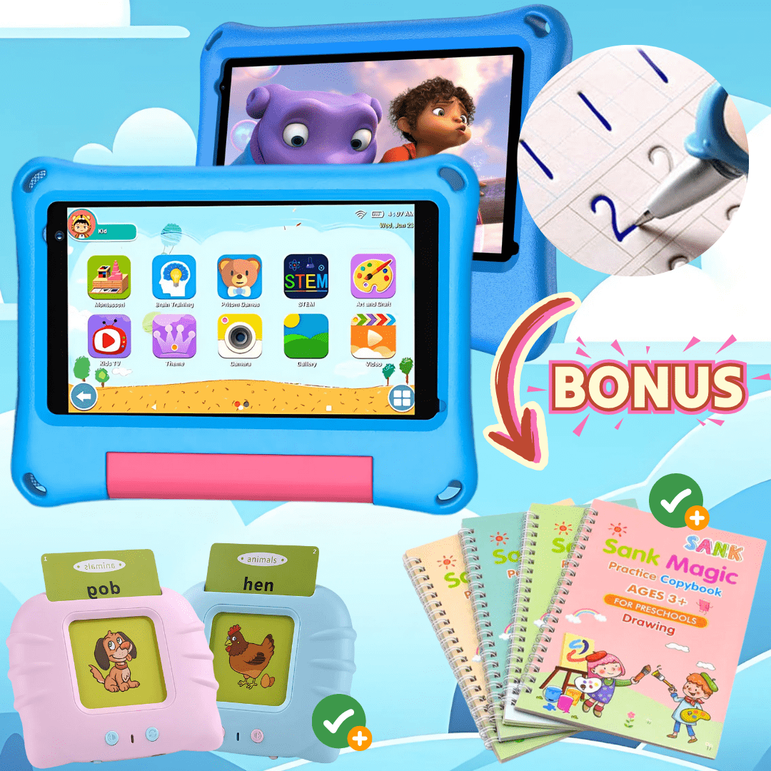 TinyBuddy 2 - Kids Educational Bundle with Educational Skill Learning Games